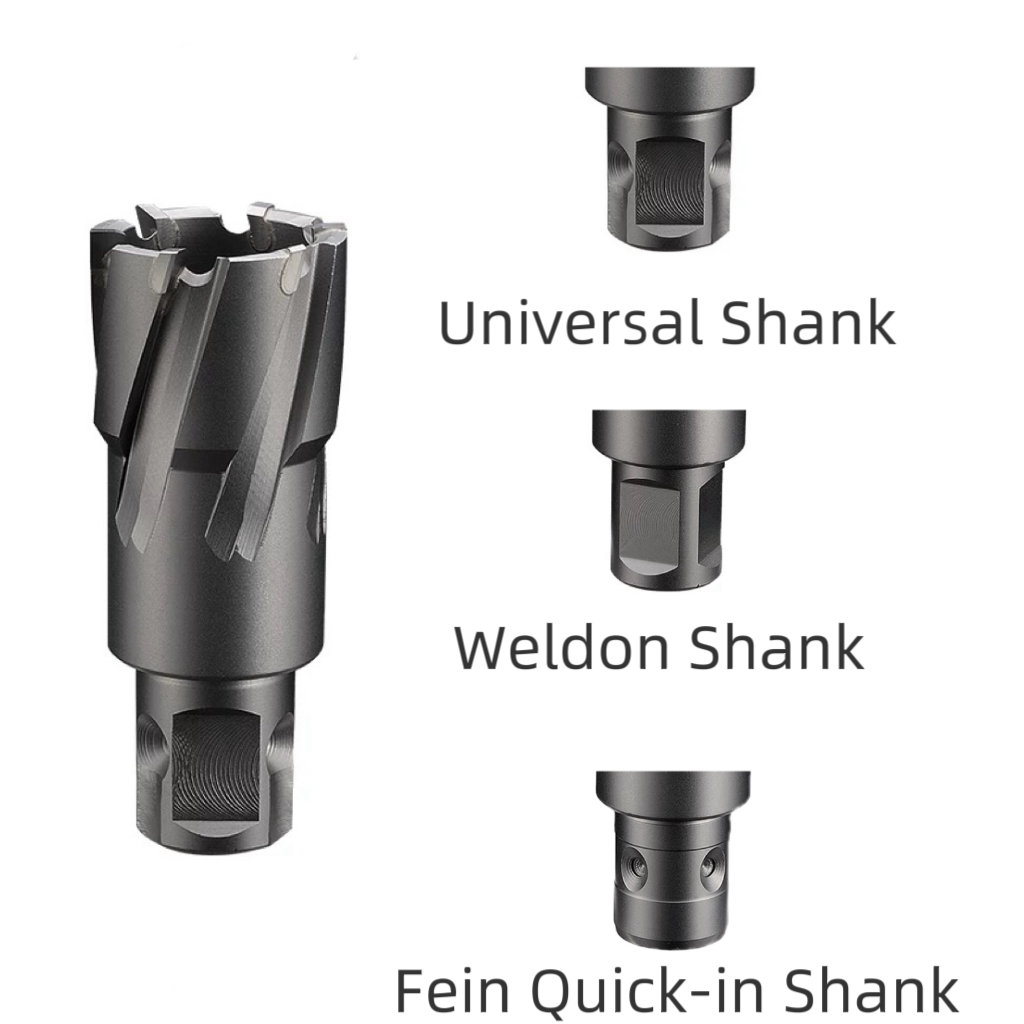 50mm Cutting Depth X 35mm Cut Dia TCT Annular Cutter With Universal Shank